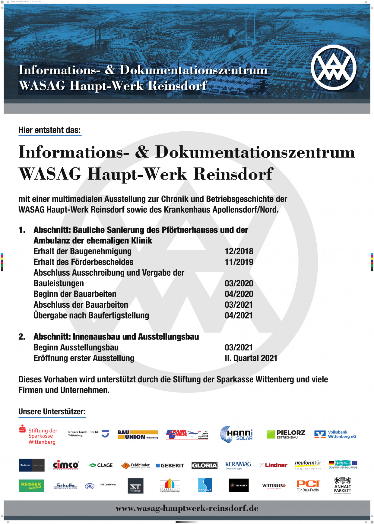News - WASAG Hauptwerk Reinsdorf